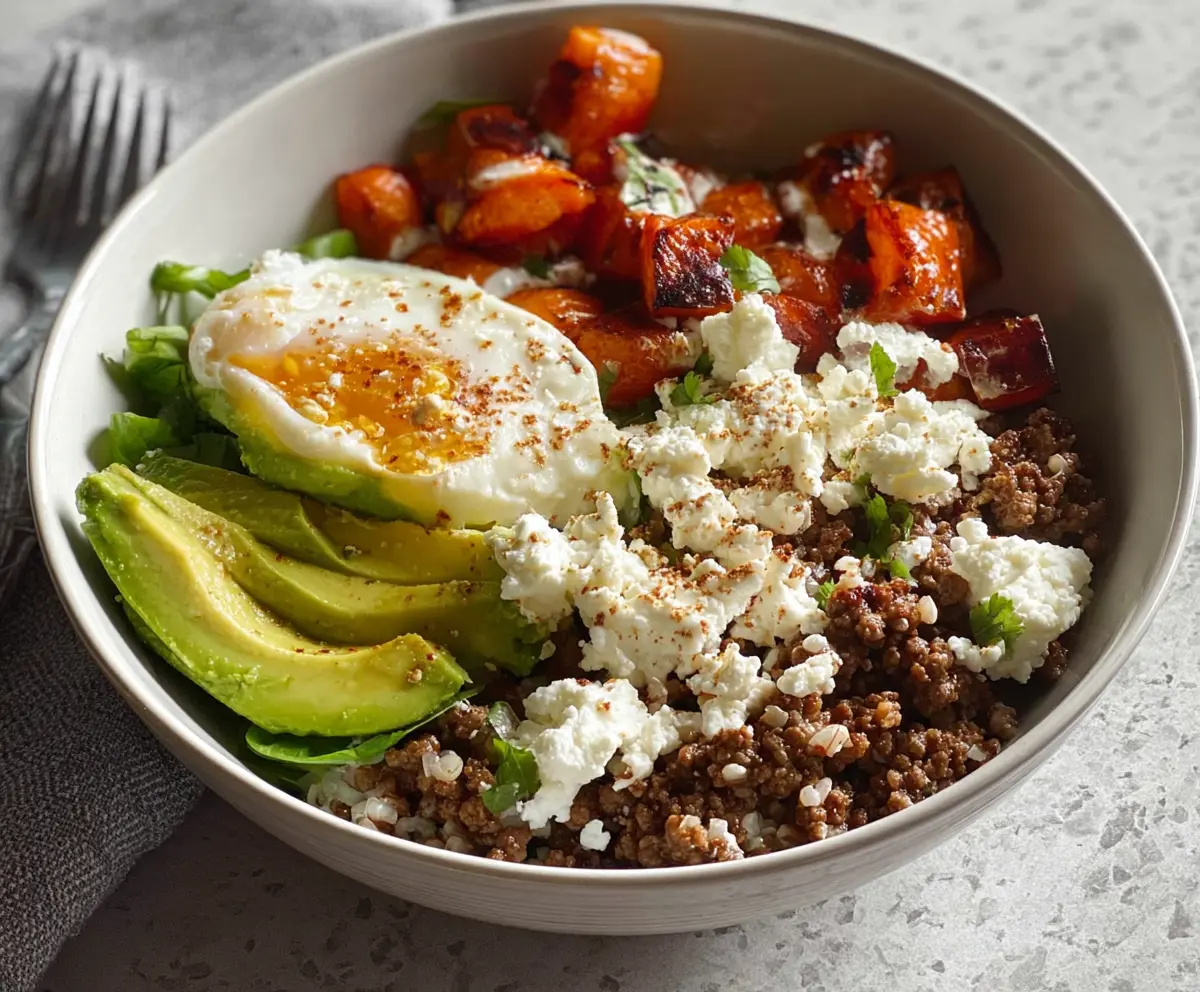 Easy Ground Beef Power Bowl Recipe