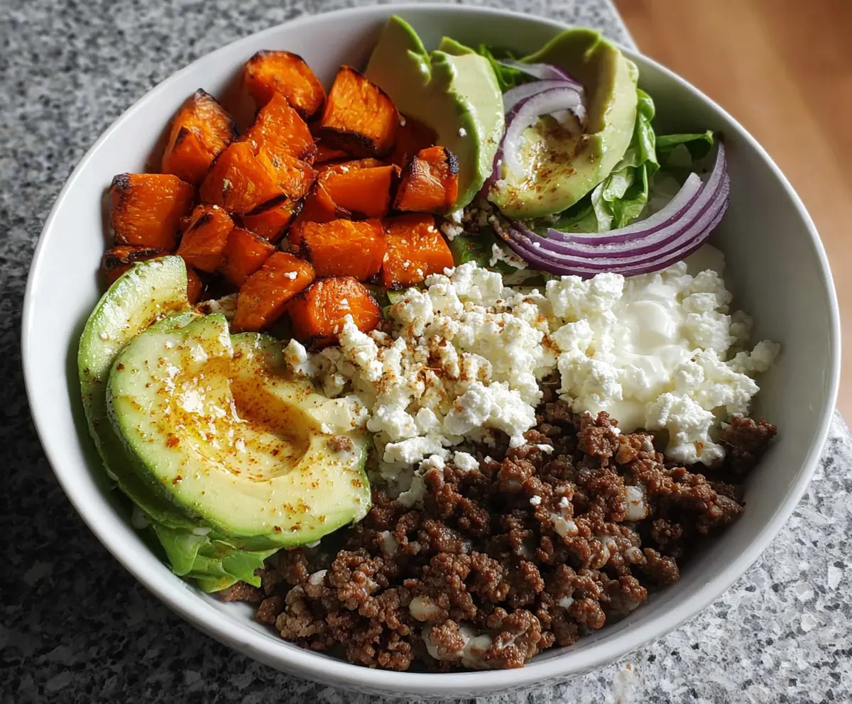 Easy Ground Beef Power Bowl Recipe