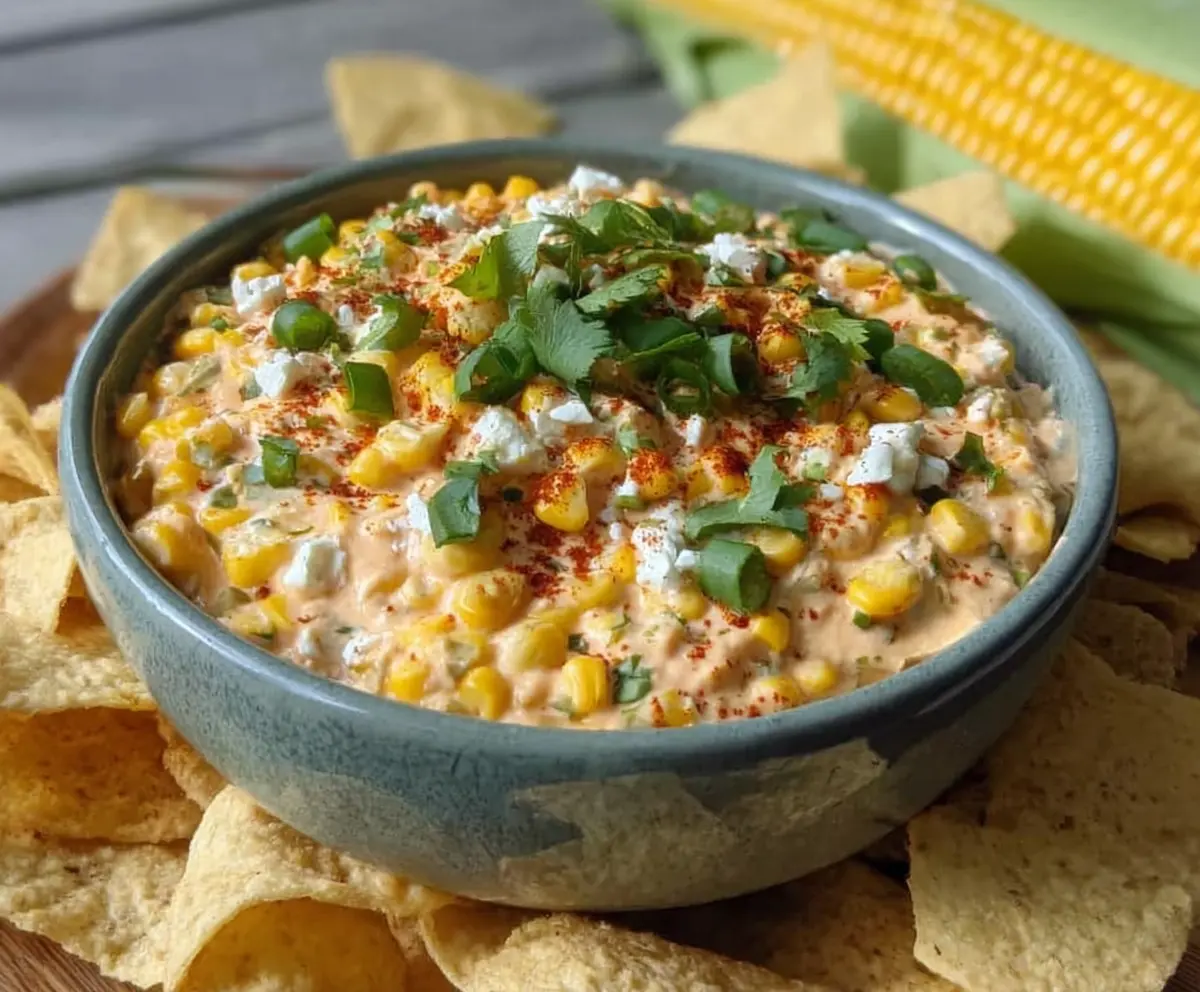 Creamy Chipotle Corn Dip Recipe