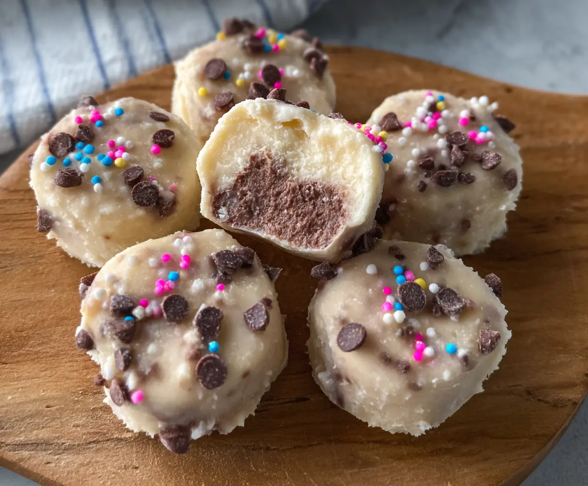 Easy Froyo Banana Cream Bites