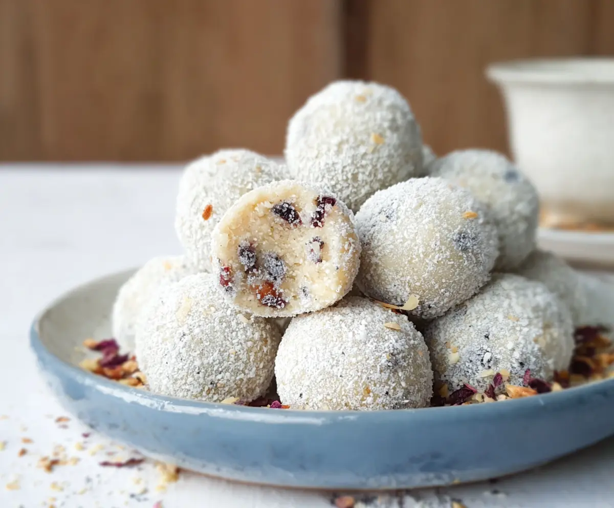 Easy Vanilla Protein Balls Recipe