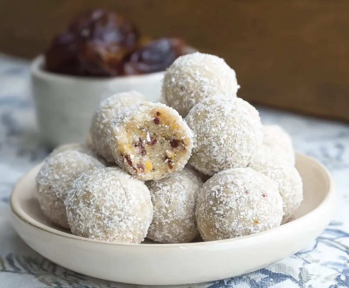 Easy Vanilla Protein Balls Recipe